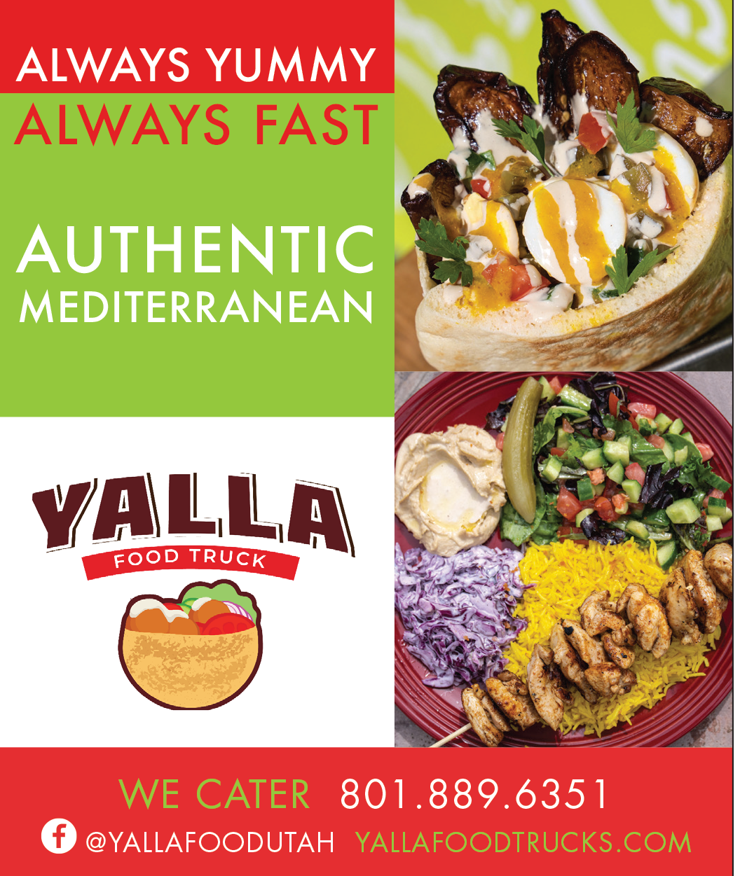 Yalla Food Truck - Heber Valley Guide